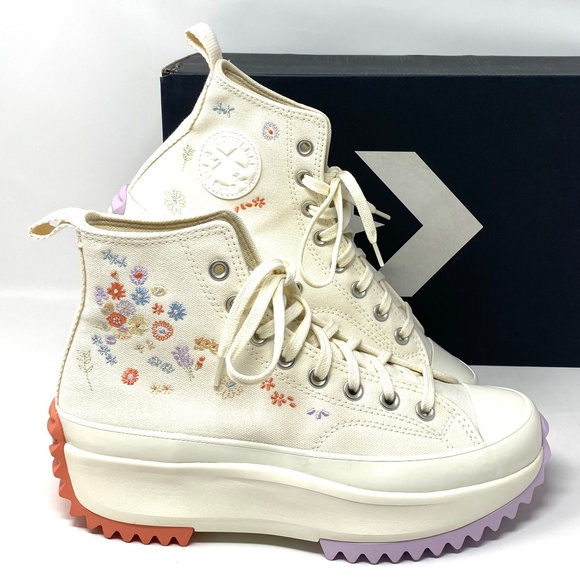 Converse | Shoes | Converse Run Star Hike Platform High Canvas Beige ...